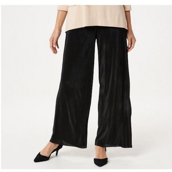 Joan Rivers | Pants & Jumpsuits | Joan Rivers Petite Accordion Pleat ...